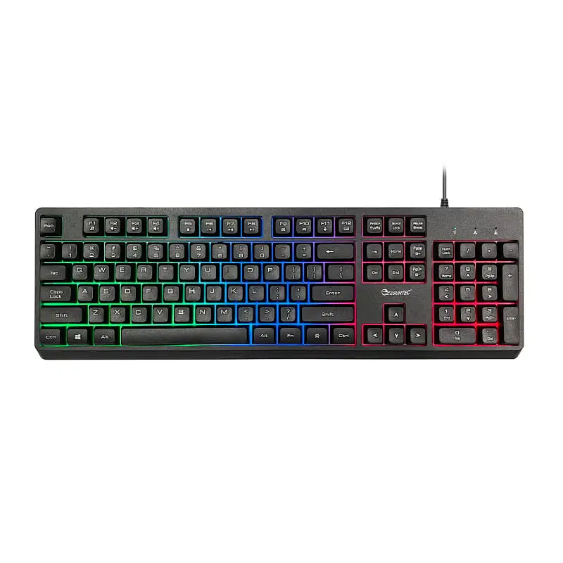 USB Wired Gaming Backlight Keyboard 104 keys Chocolate Scissor keys ...